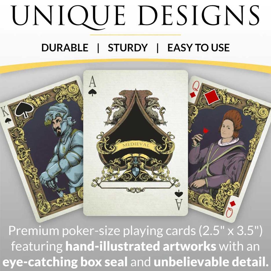 Medieval Playing Cards – Talking Point Cards