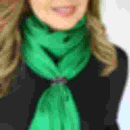 Jet Black Scarf Lock