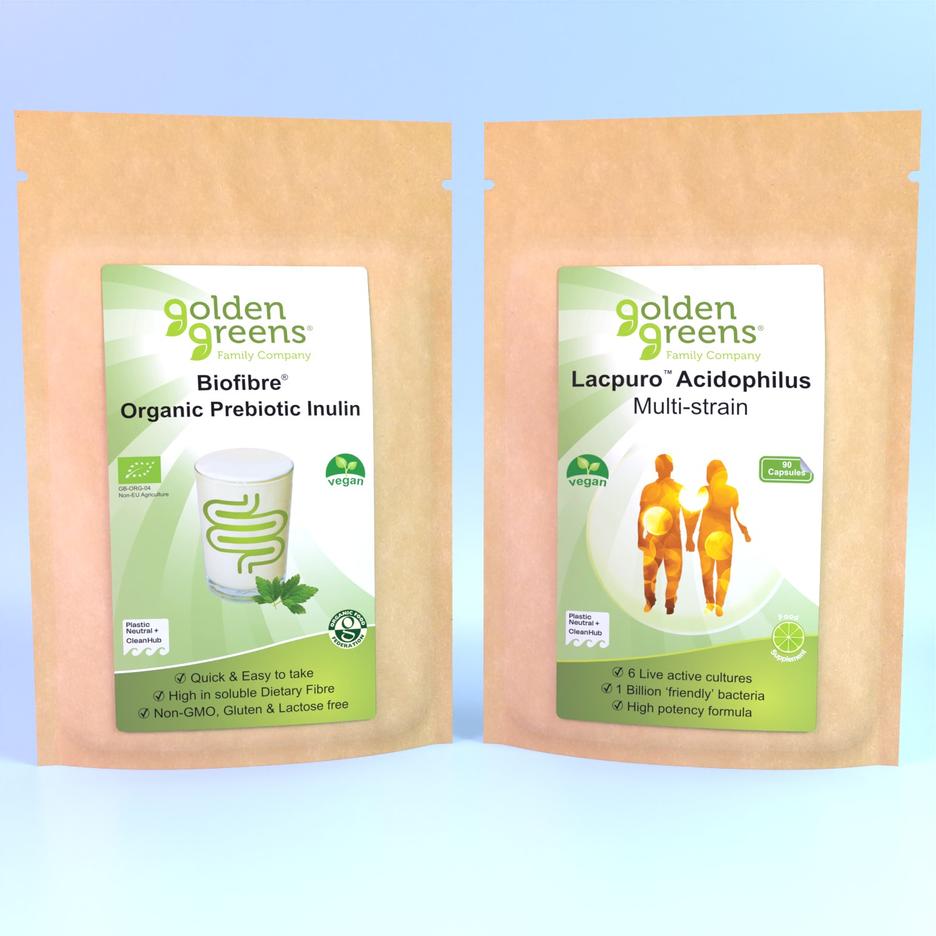 Organic Inulin Prebiotic Fibre: Natural Gut Health & Digestive Support ...