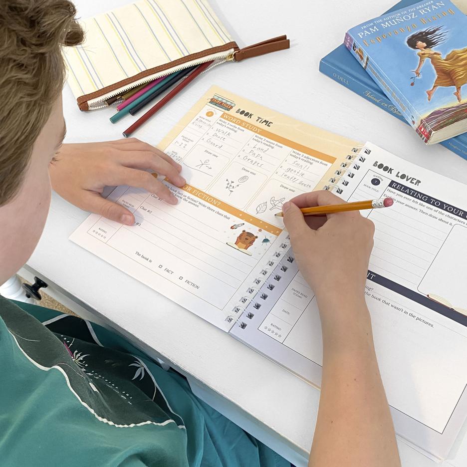 Elementary Reading Journal (Homeschool Reading Curriculum)