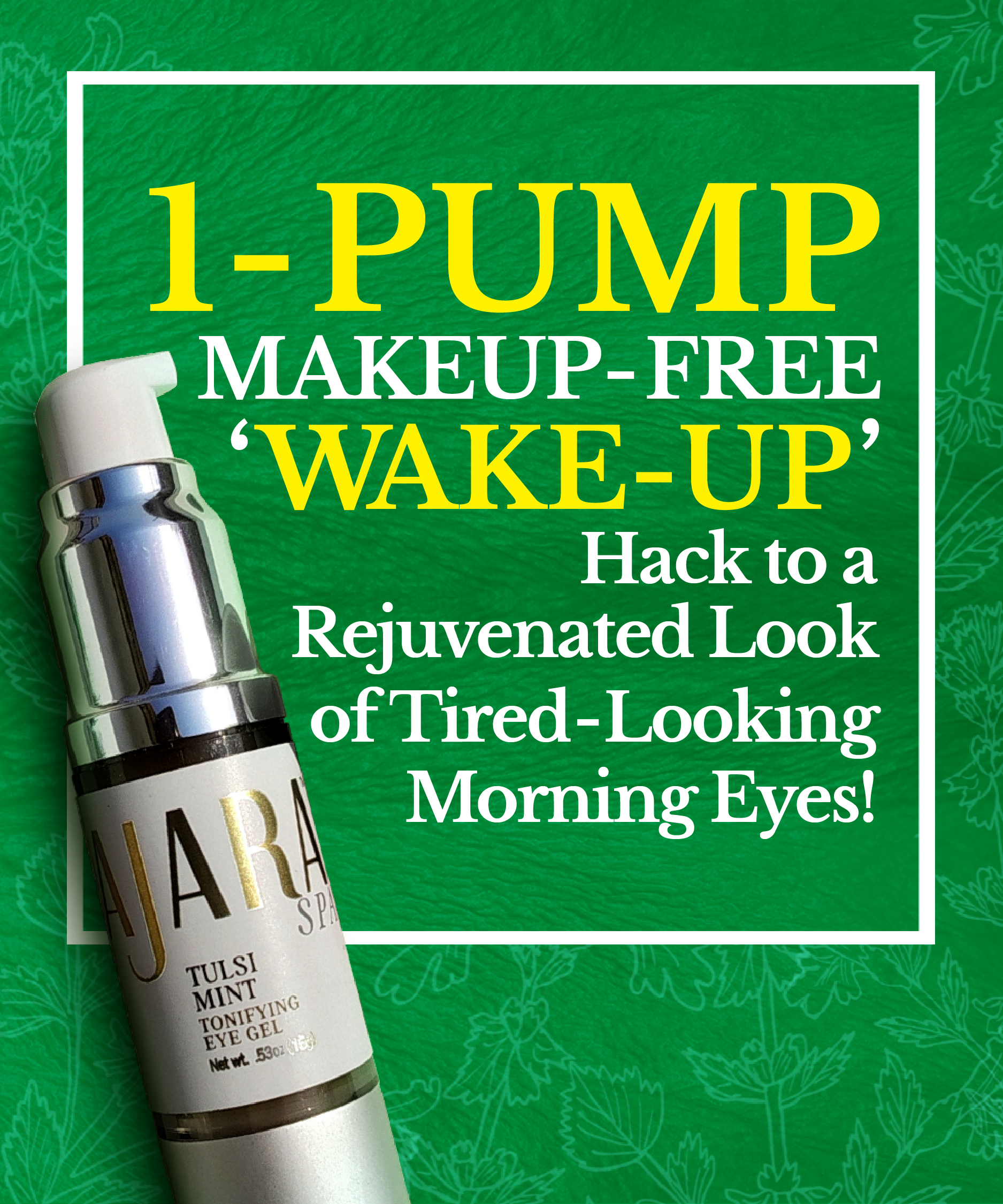 Tulsi Mint Tonifying Eye Gel