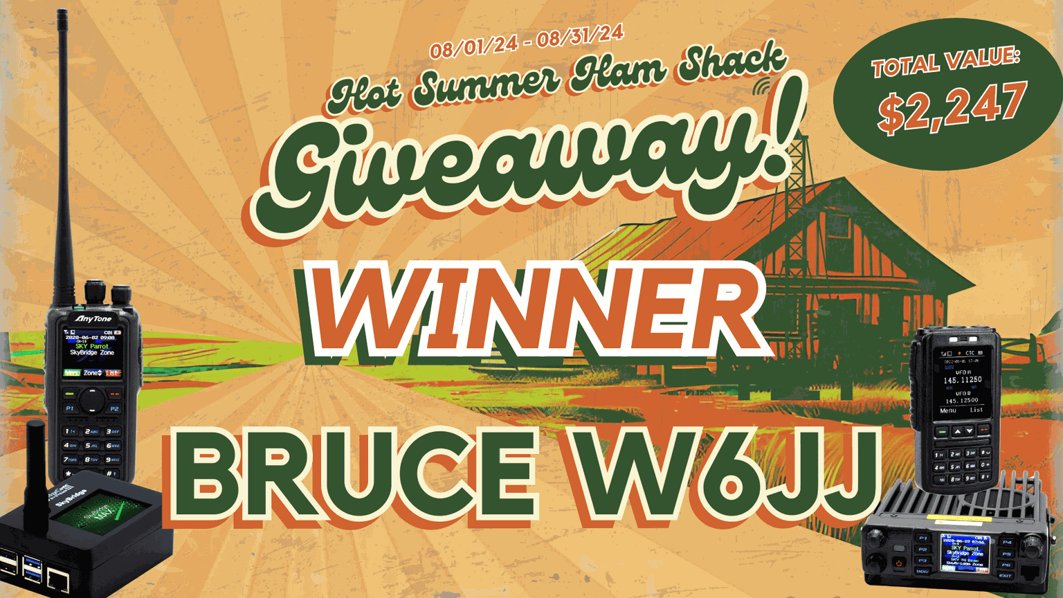 BridgeCom's Giveaways Winner's Circle — BridgeCom Systems