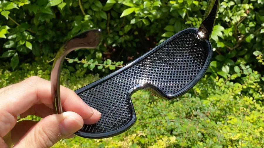 Lunisk Glasses 2 Pair Pinhole Glasses Eyes Correction Exercise Eyesight ...