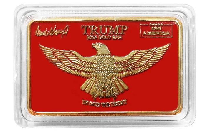 Trump 2024 Gold/Red Bar