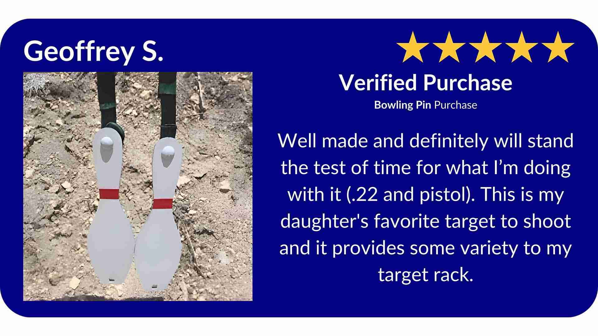 AR500 Steel Bowling Pin Targets 🎯