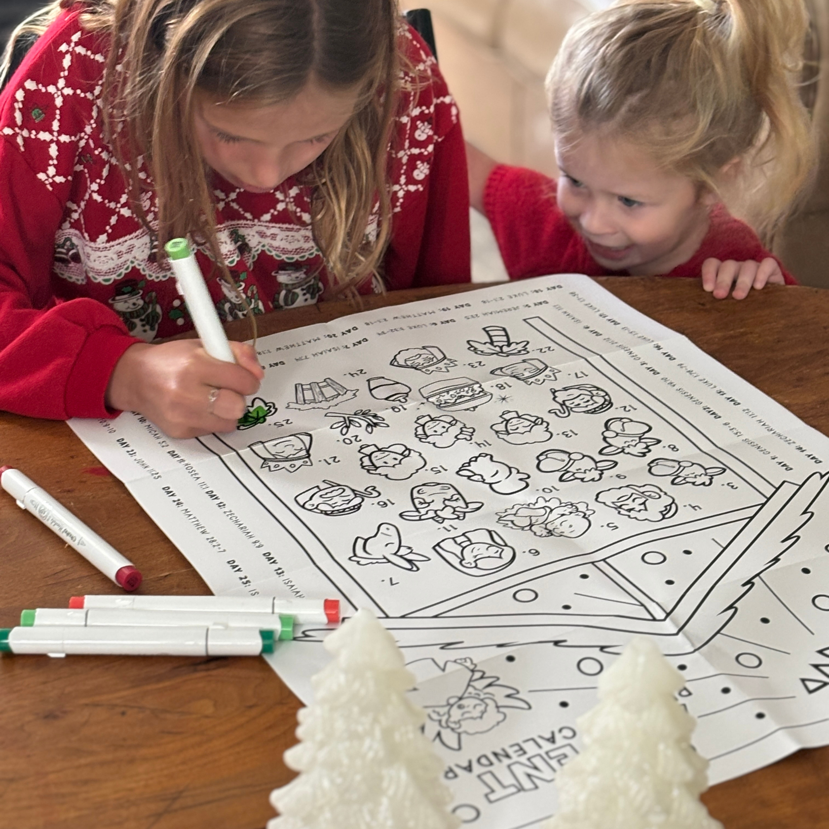 Read & Color Advent Calendar