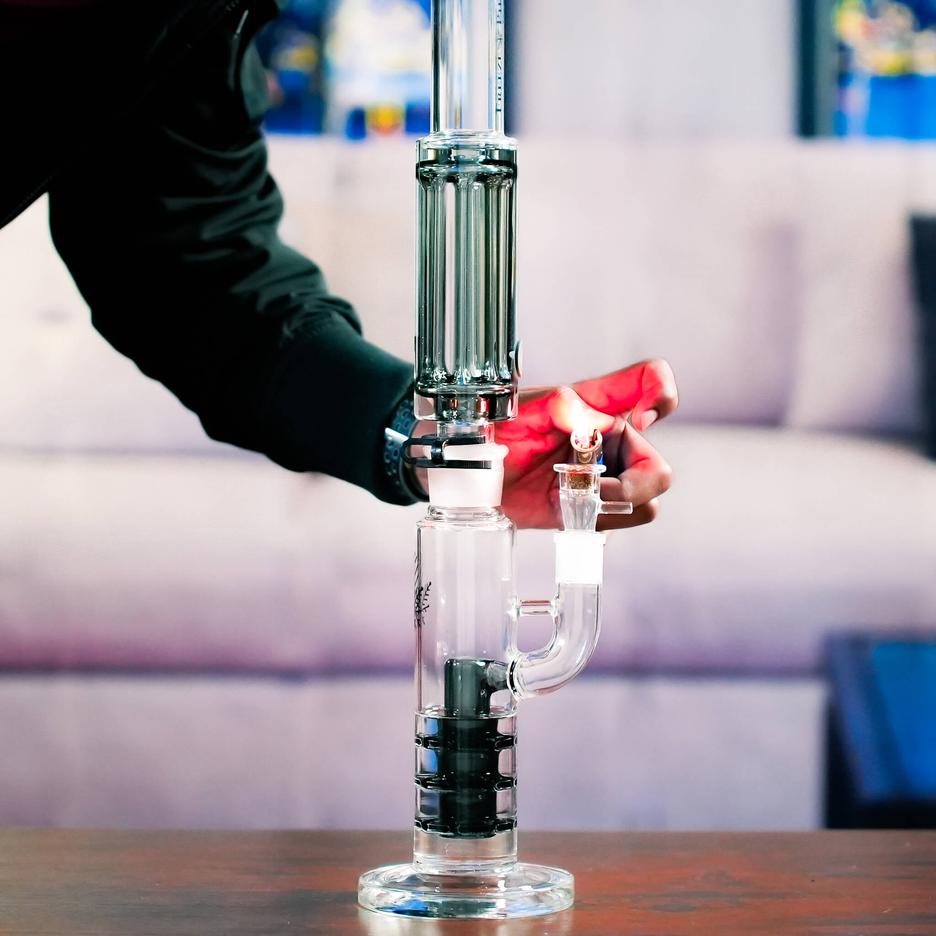 Straight Tube Bong Pro – The Freeze Pipe
