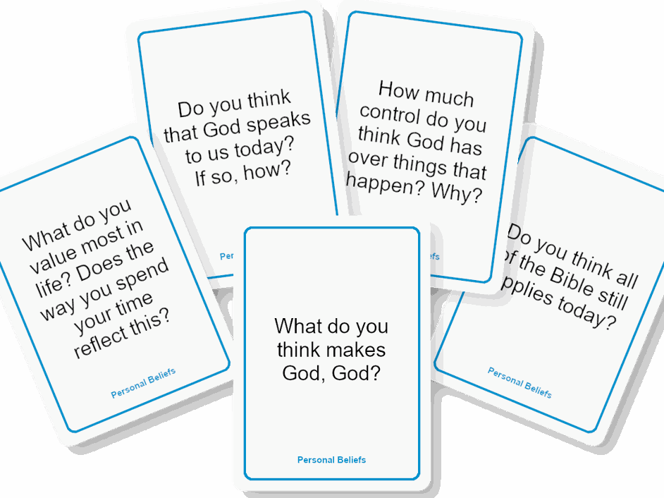 CHRISTIAN Pack – Talking Point Cards