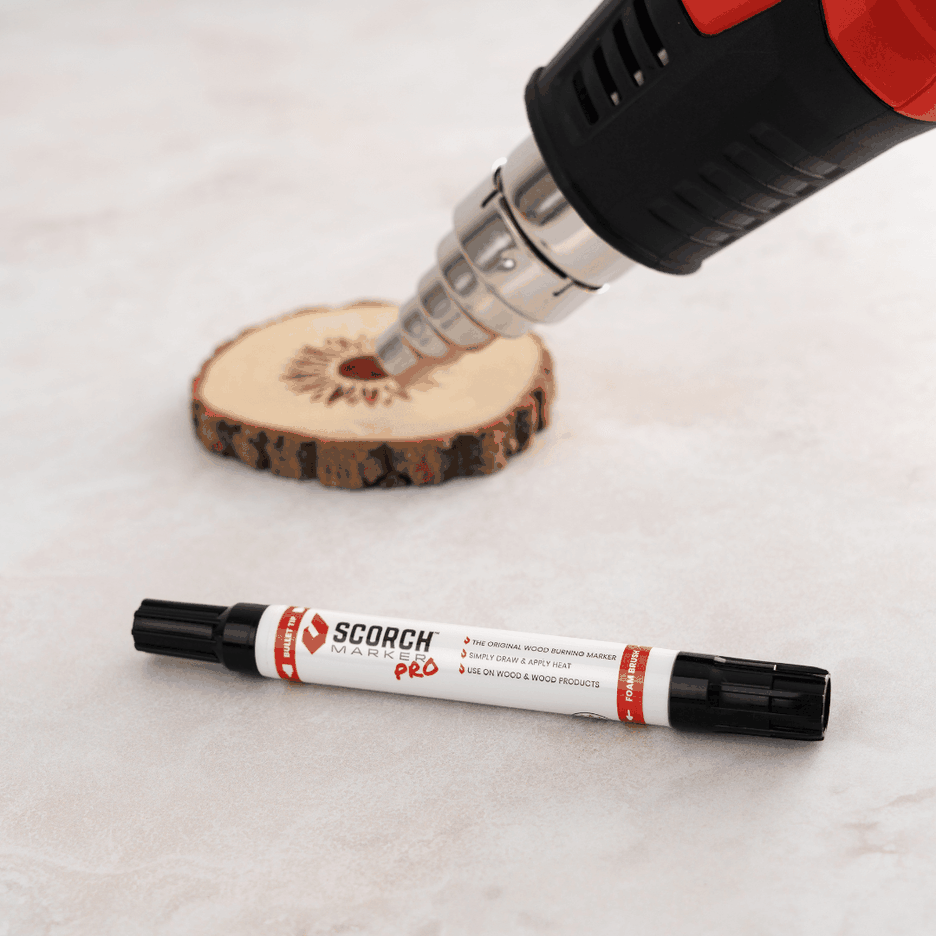 Heat Gun 1500 Watt 2 Speeds - For Crafting and Embossing - Scorch Marker