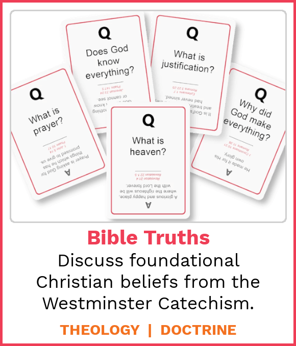 Christian Conversation Starters | Bible Conversation Cards – Talking ...