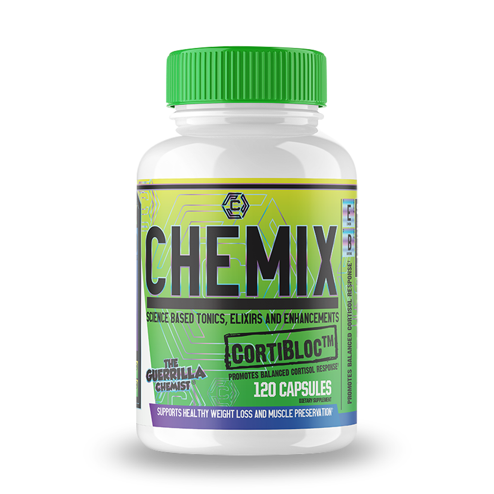 CHEMIX CORTIBLOC-(SCIENCE BASED CORTISOL BLOCKER FORMULATED BY THE GUE ...