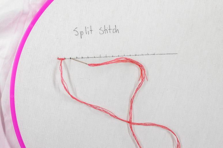 Split Stitch - Learn how to do this Modern Embroidery Technique ...