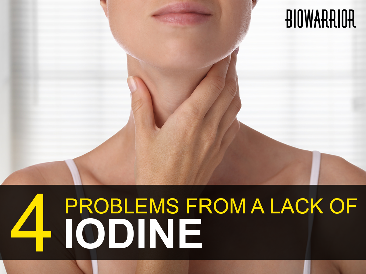 4 Thyroid Problems Caused By a Lack of Iodine