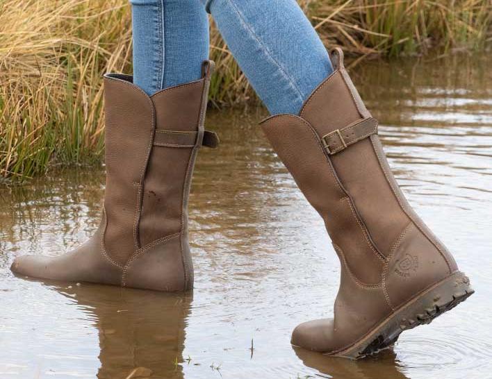 Quebec Waterproof boots Landing page - Bareback Footwear