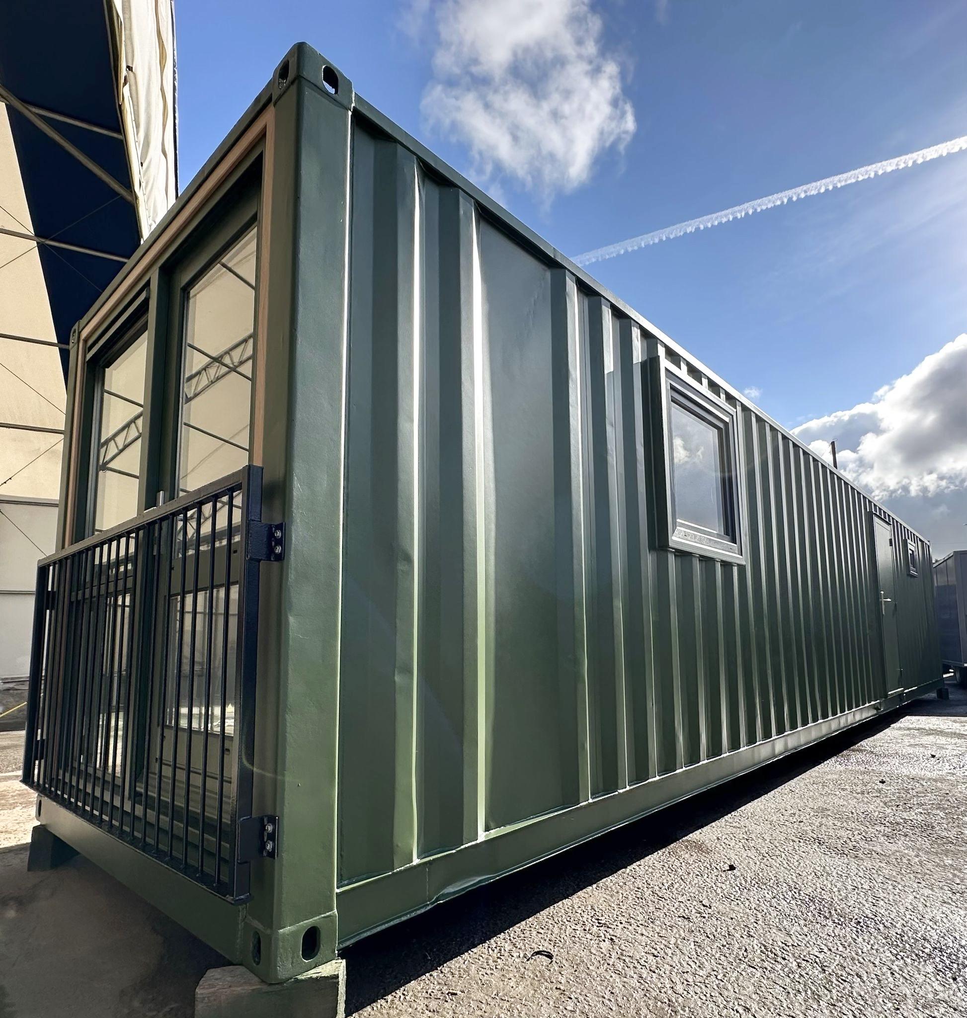 Converted Shipping Container 40Ft | Container Conversion | Open Plan O