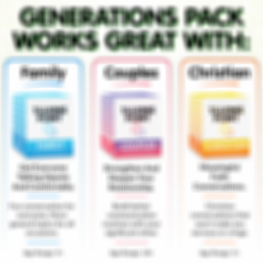GENERATIONS Pack – Talking Point Cards
