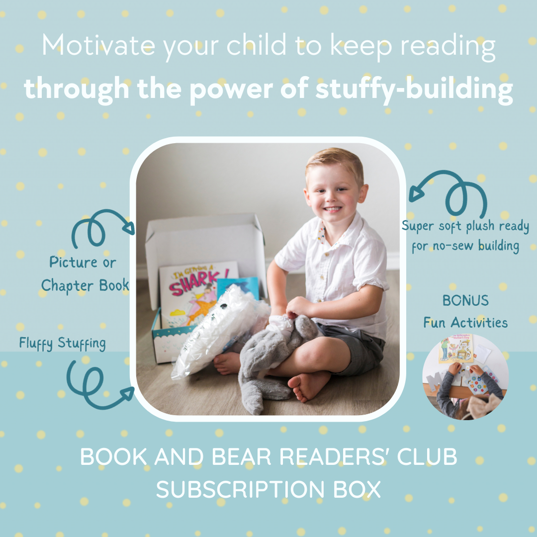 Book and Bear - Animal Book Subscription Box & Stuffy To Hand-Build