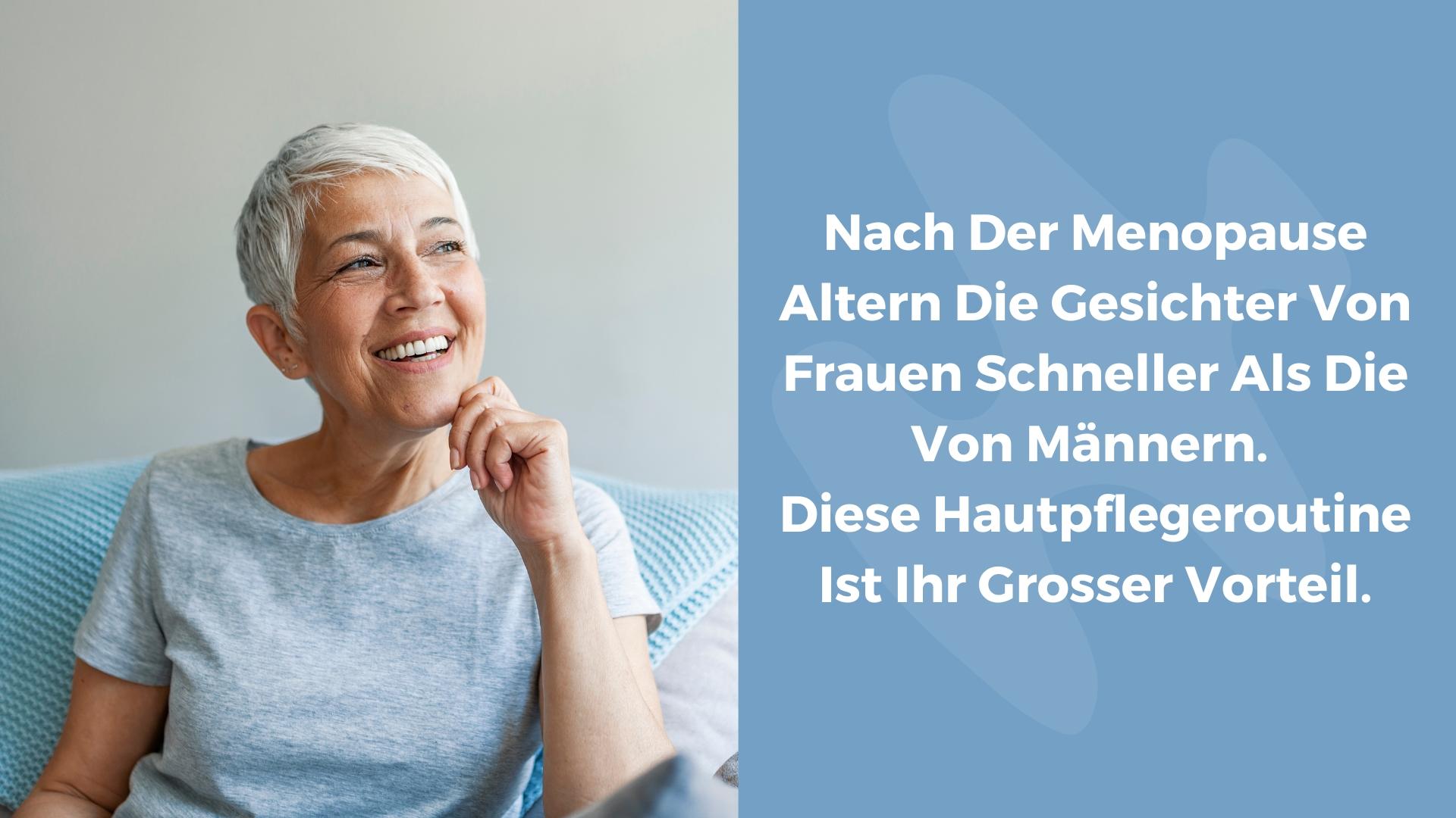 Nach Der Menopause Altern Die Gesichter Von Frauen Schneller Als Die V ...