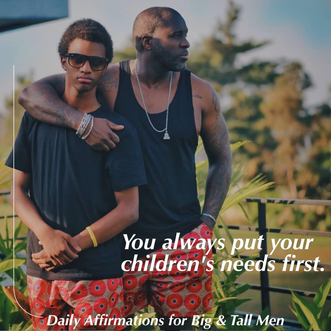 The Power of Daily Affirmations for Big & Tall Men - Big Boy Bamboo