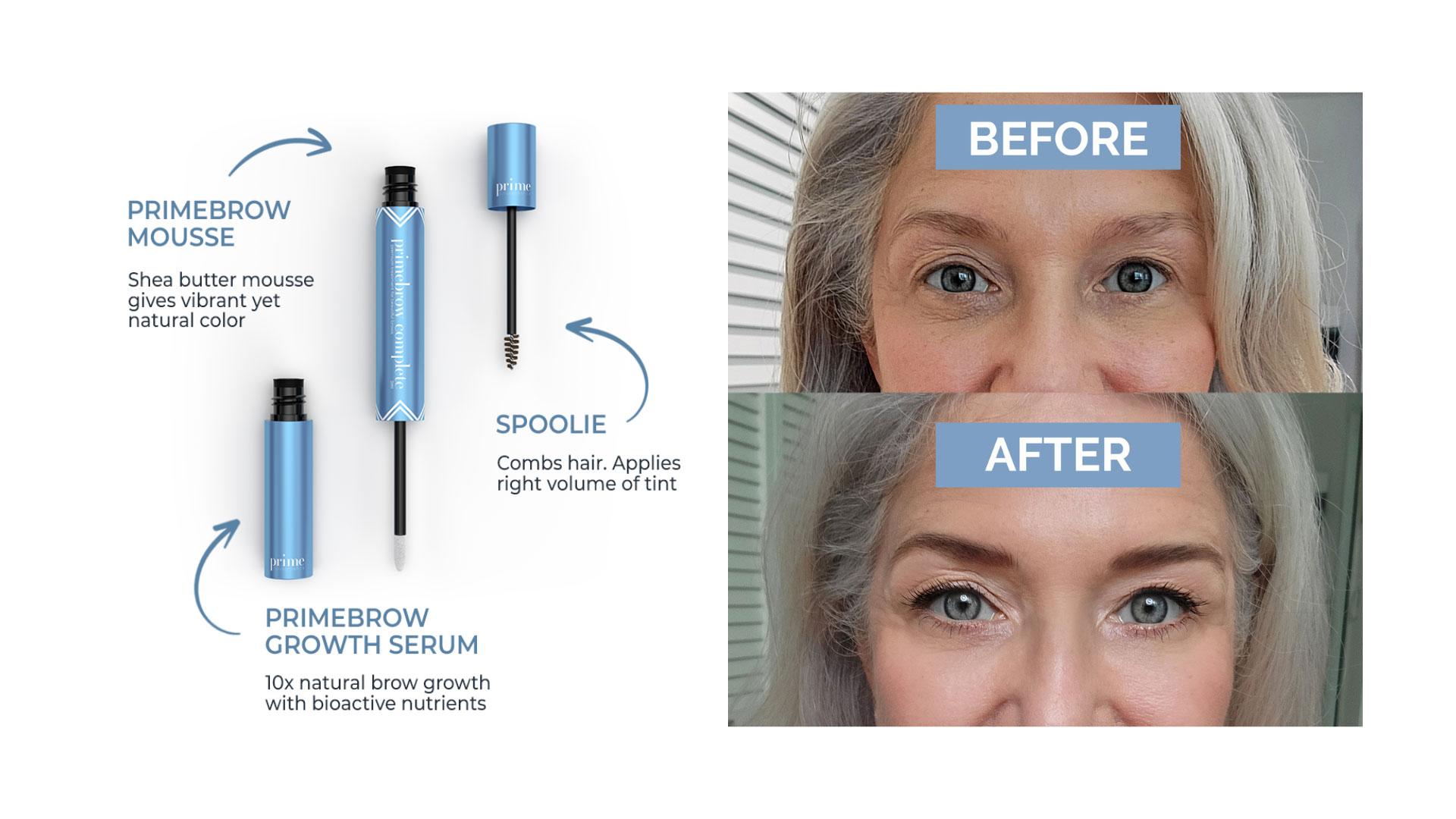 PrimeLash Mascara + PrimeLash Serum + PrimeBrow Complete Set ...