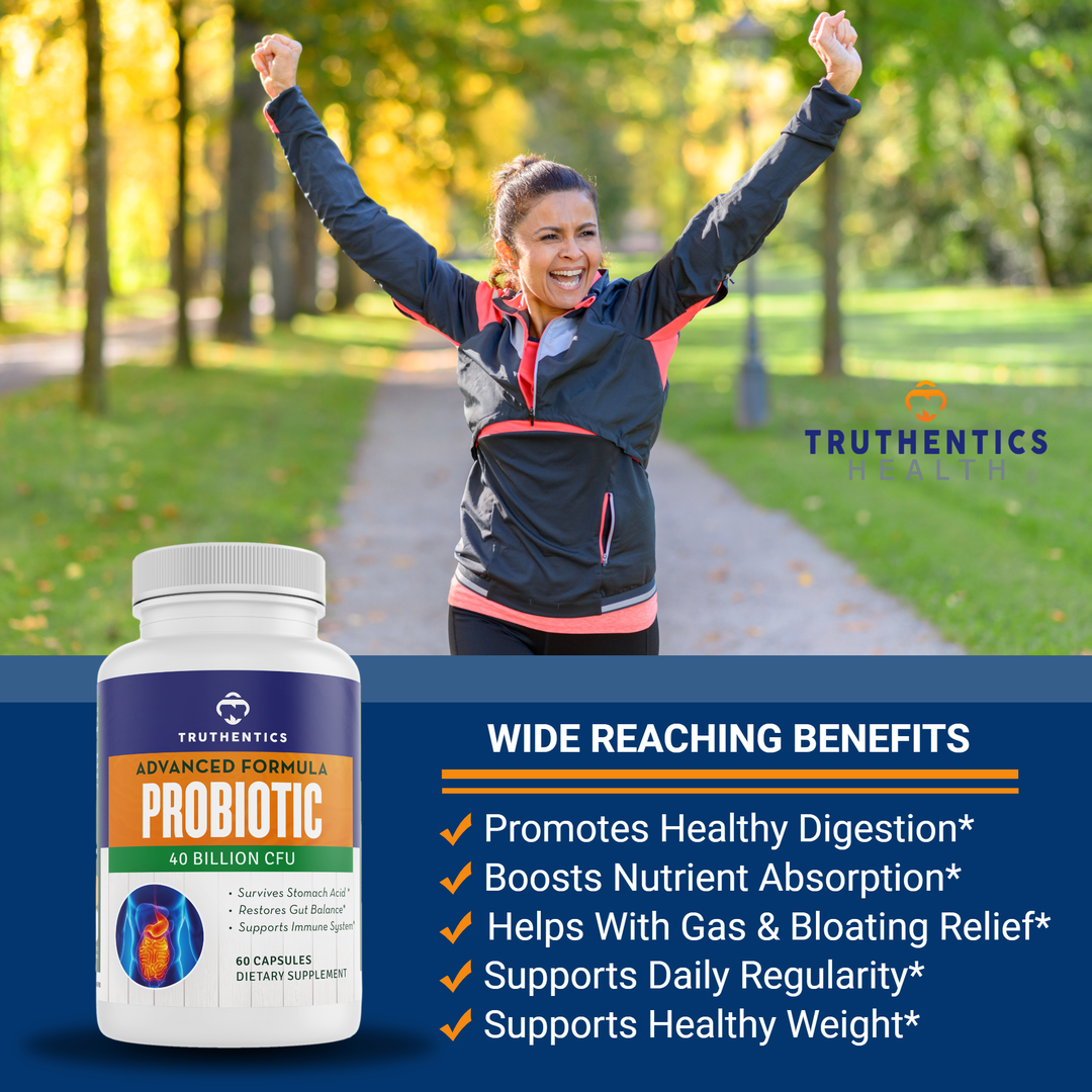 Advanced Probiotic & Omega-3 Fish Oil Bundle | Truthentics
