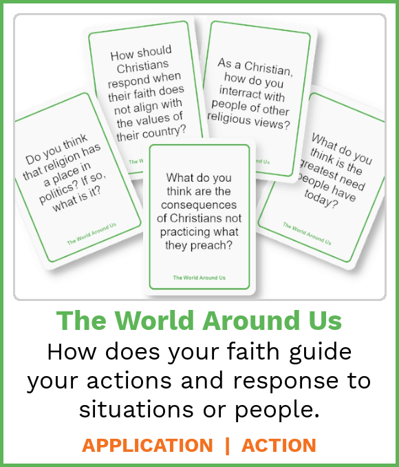 Christian Conversation Starters | Bible Conversation Cards – Talking ...