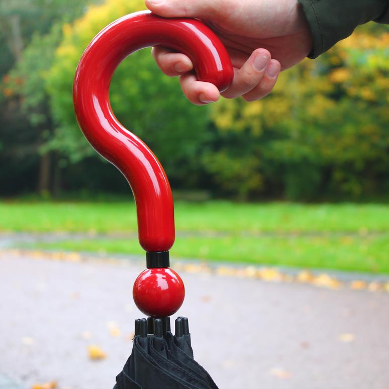 Seventh Doctor Who Umbrella - Official 7th Doctor Question Mark ...