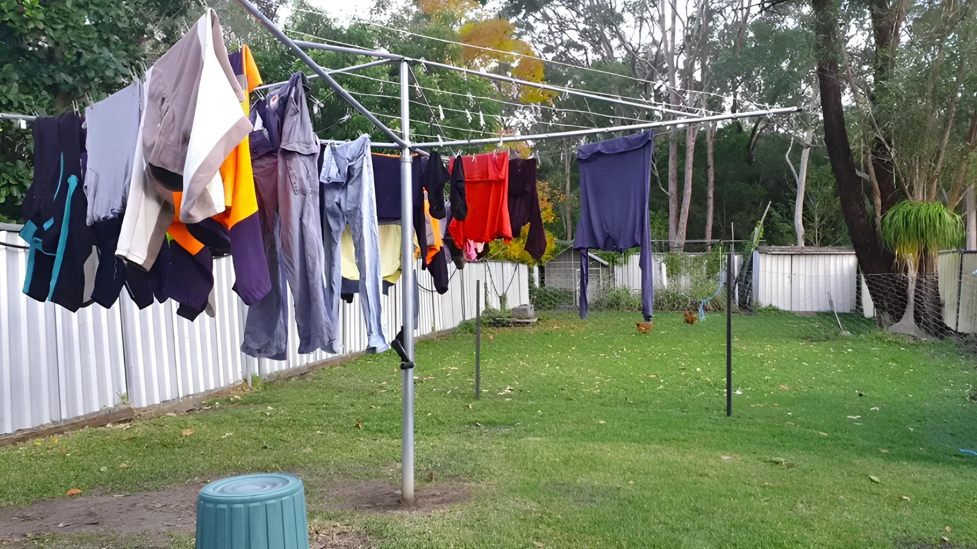 6 Quintessential Australian Made Clothesline for a Family of 3