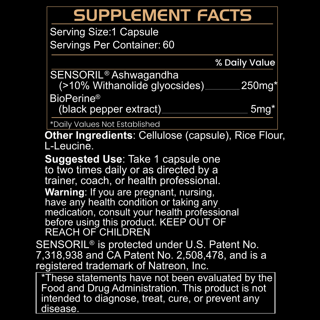 Sensoril® Ashwagandha