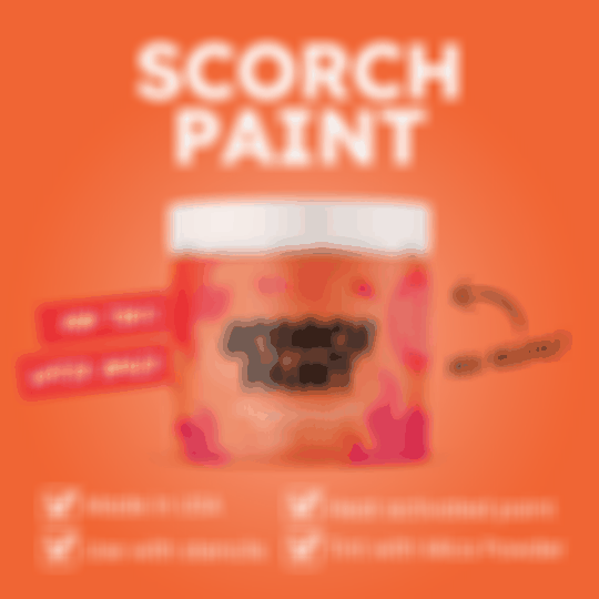 Scorch Paint - Heat Activated Craft Liquid - Scorch Marker