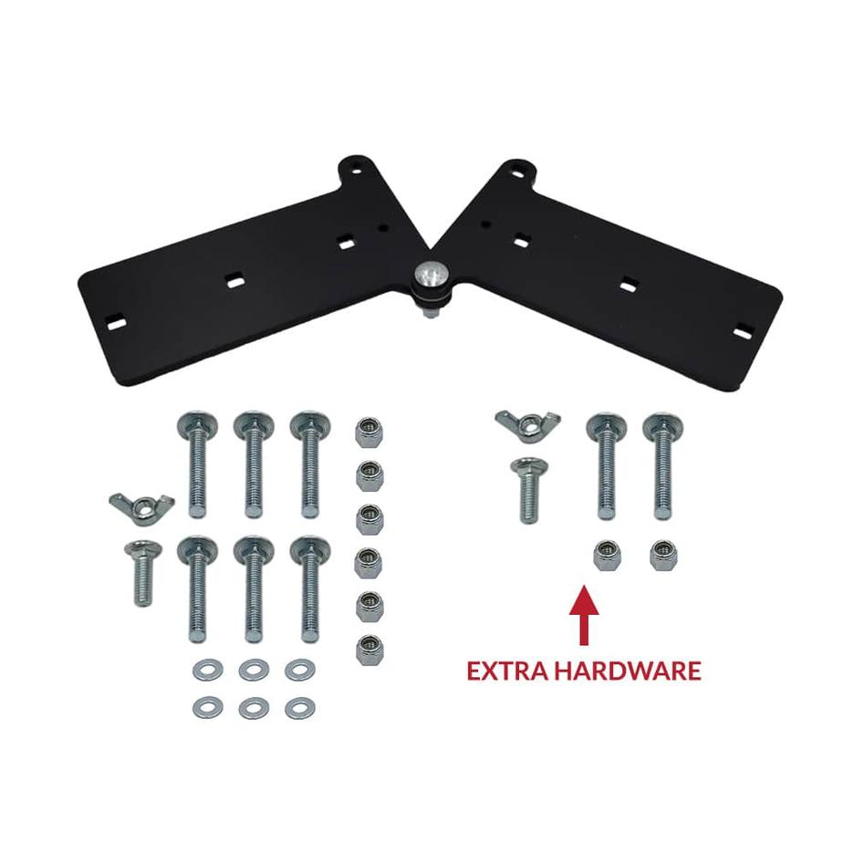 2x4 Upper Post Hinge AR500 Steel ️ Fast FREE Shipping $99