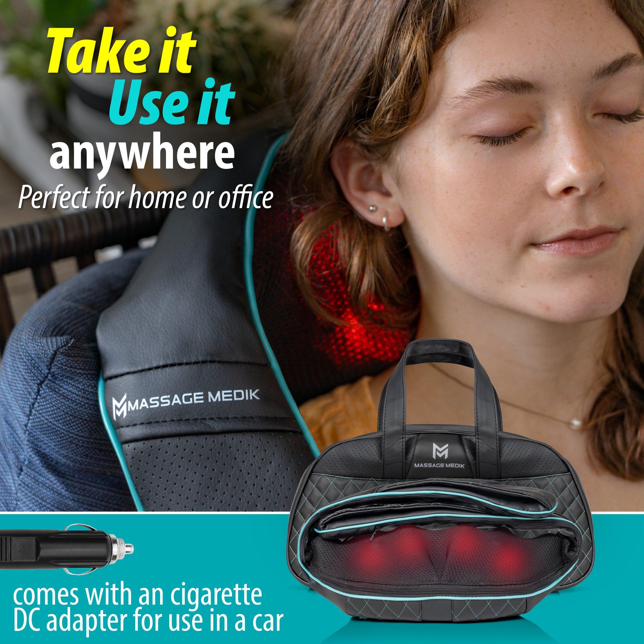 Back and Neck Massager with Heat - Neck Shoulder Massager