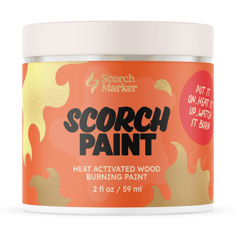 Scorch Paint - Heat Activated Craft Paint That Burns - Scorch Marker