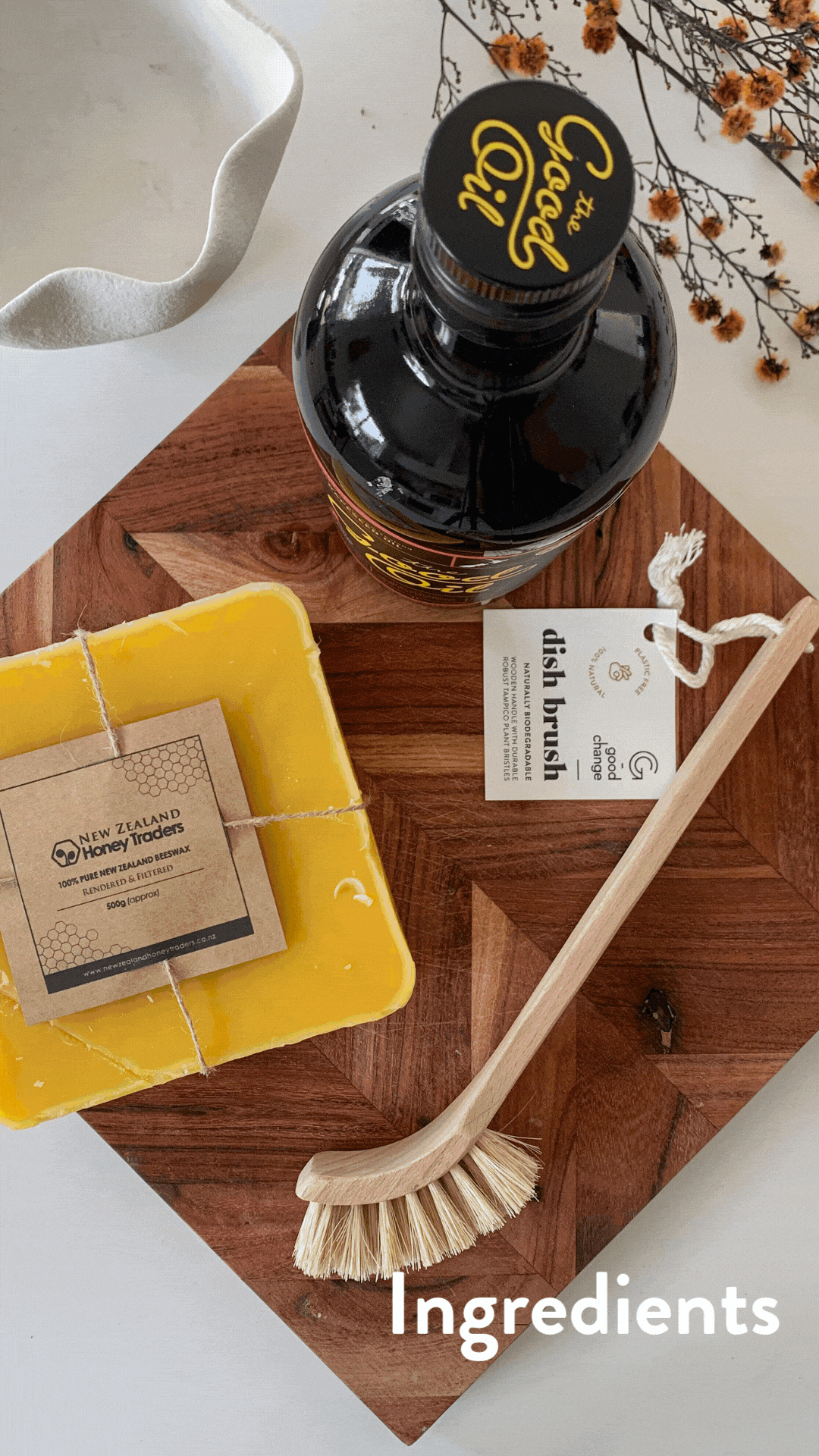 Your Guide to a Clean Mould-Free Wooden Dish Brush - Good Change Store