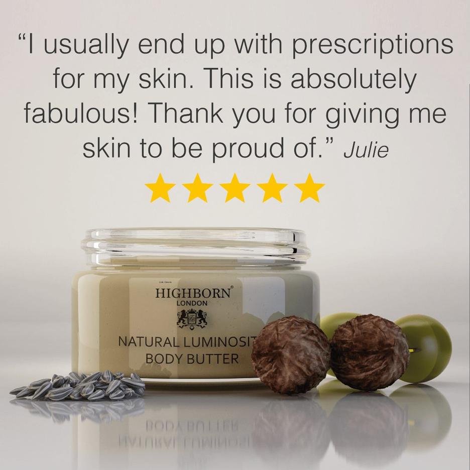 Natural Luminosity Body Butter – Highborn London