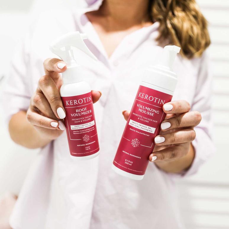 Kerotin Hair Volumizing Mousse & Root Volumizer
