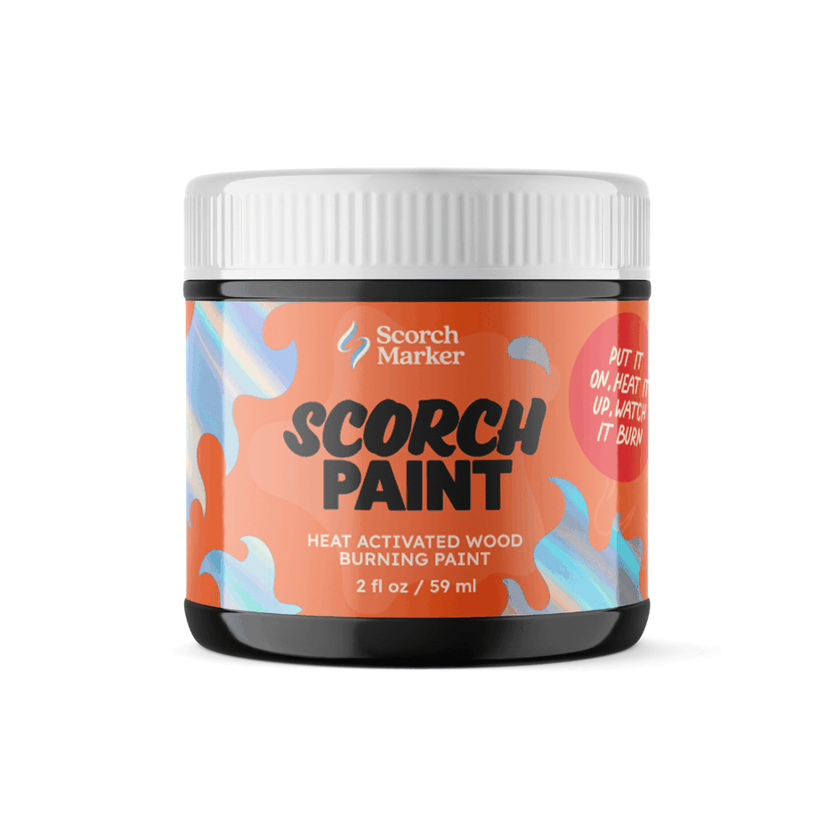 Scorch Paint - Heat Activated Craft Paint That Burns - Scorch Marker