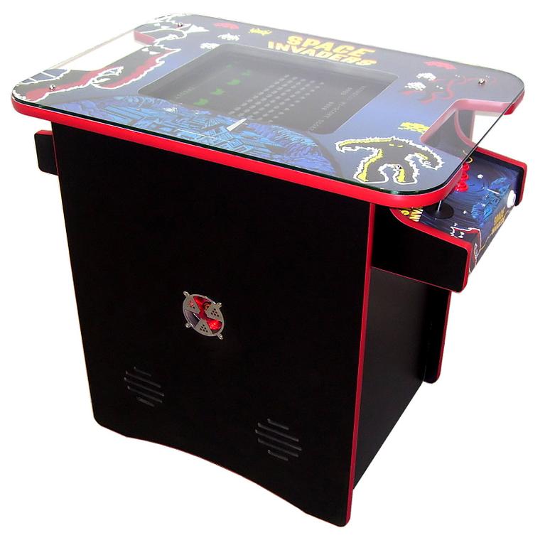 Retro Cocktail Table Arcade Machine - Space Invaders Themed