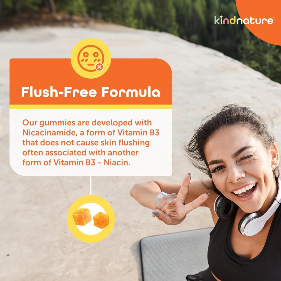 Vitamin B3 Gummies | Niacin Supplement – Kind Nature