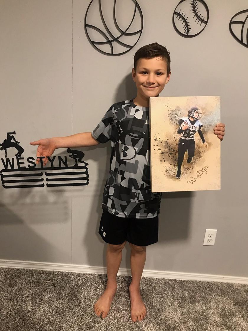 Personalized Sports Portrait – Athlete's Gift Shop