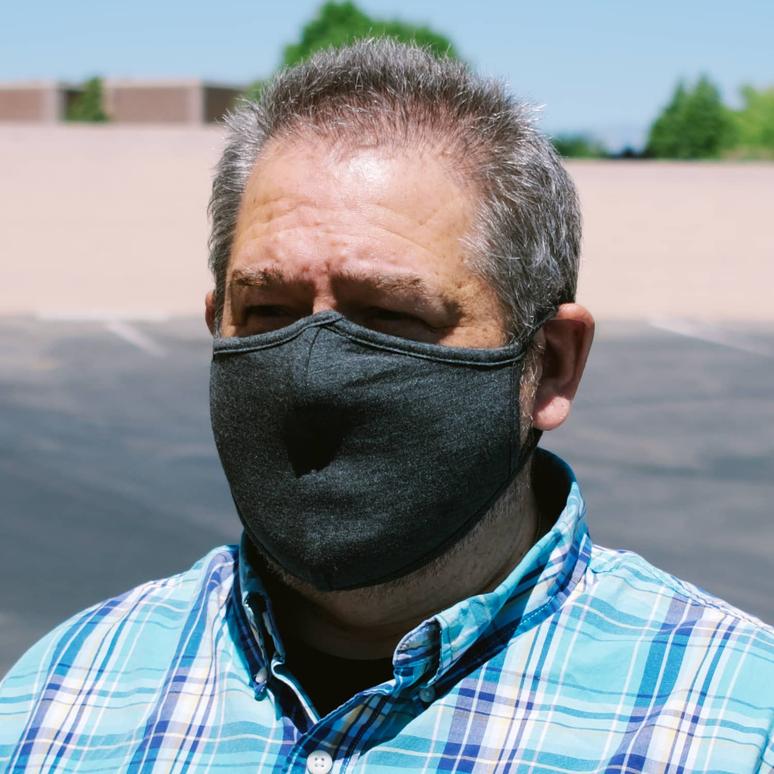 Comfortable XL Bamboo Face Masks Beards & Big Faces