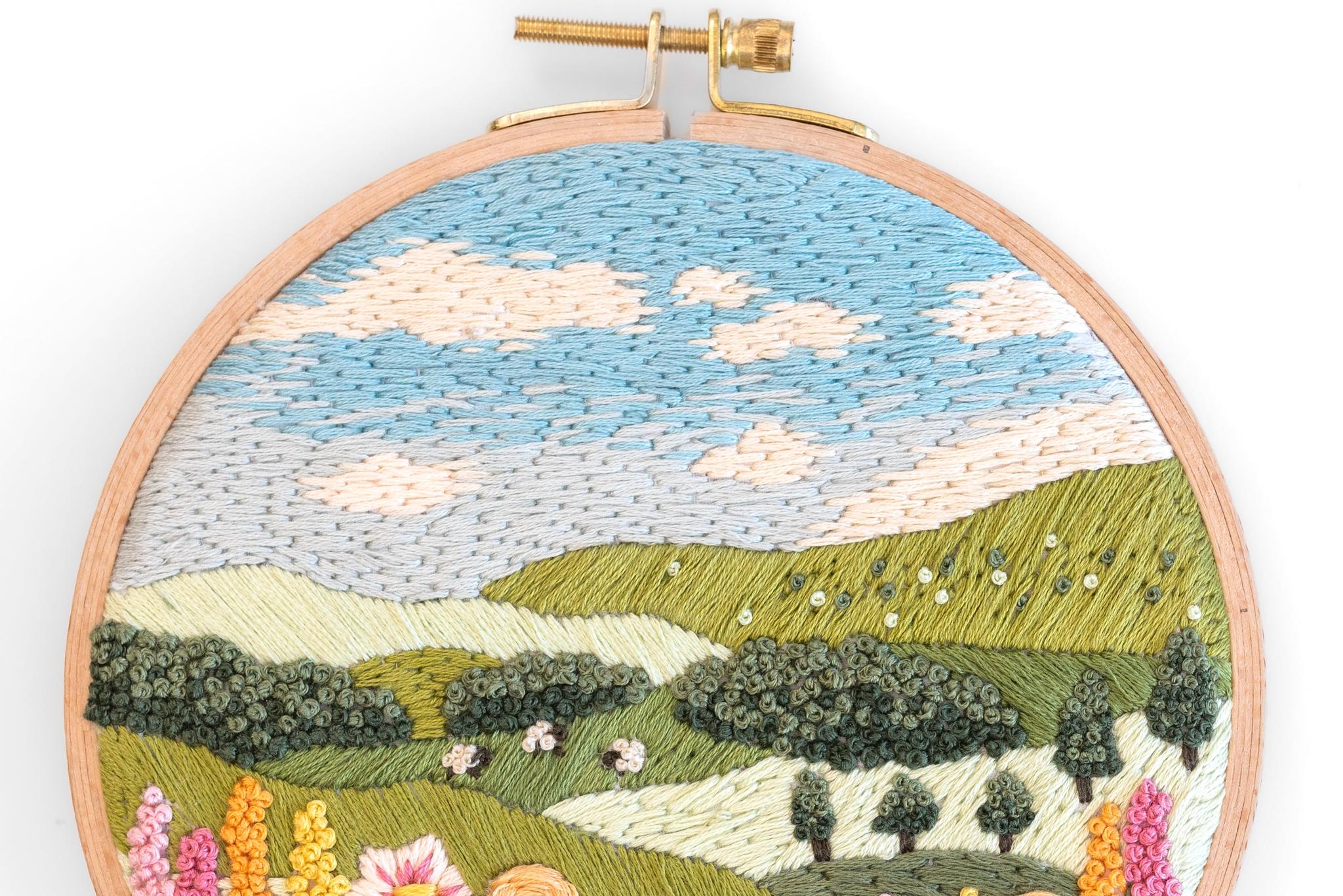 Long and Short Stitch - Learn How to do This Modern Embroidery Techniq ...