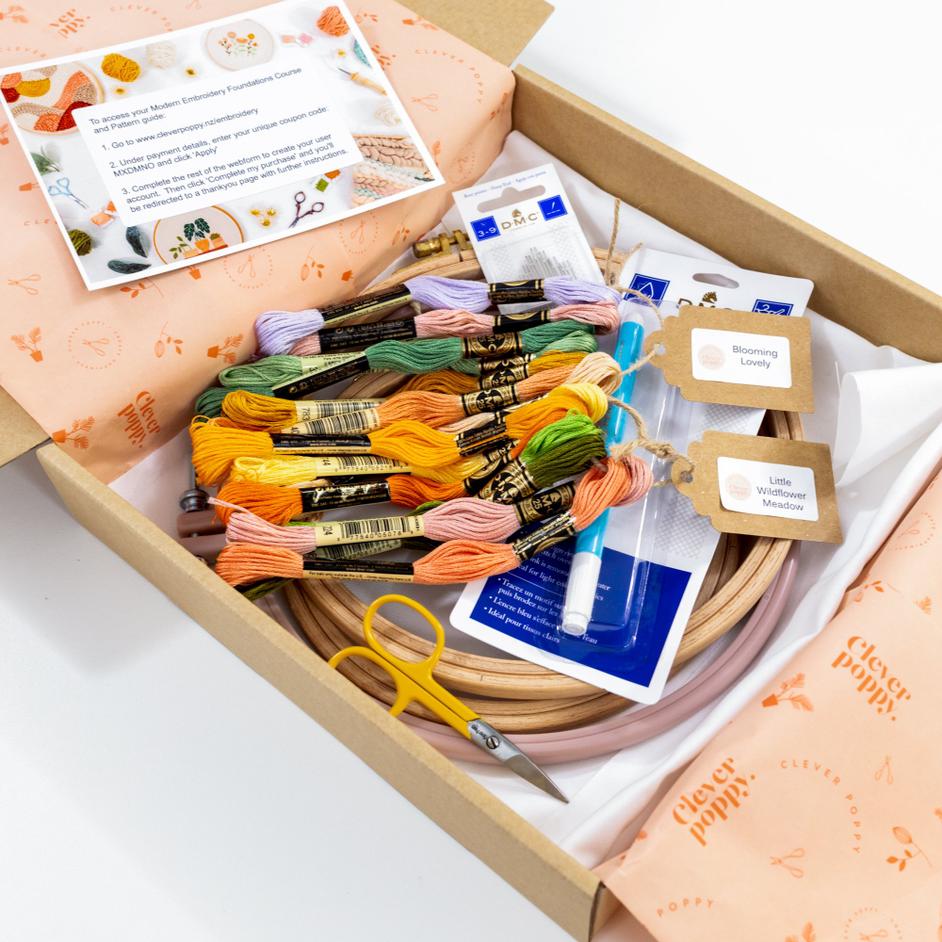 A Beginner Guide to the Best Modern Embroidery Fabrics – Clever Poppy