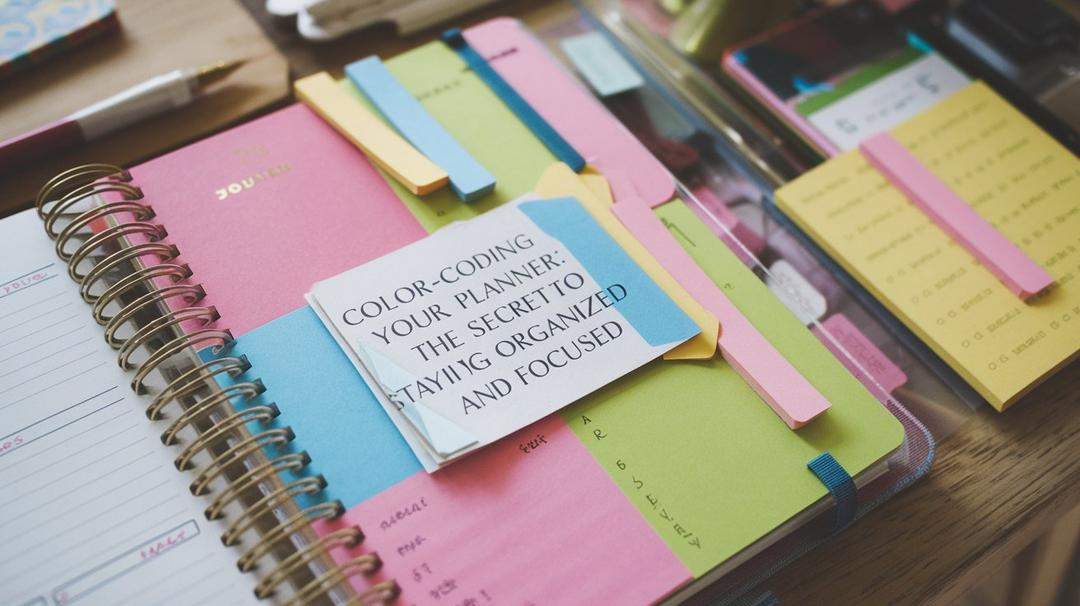 Color-Coding Your Planner: The Secret to Staying Organized and Focused
