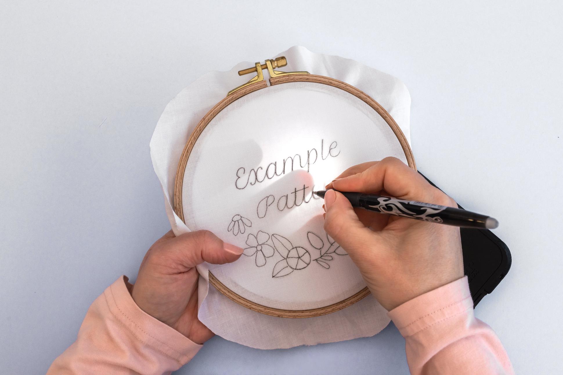Transferring Your Pattern - Learn This Modern Embroidery Technique ...