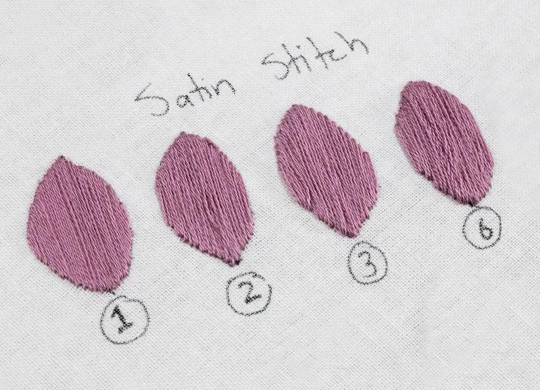Satin Stitch - Learn How to Do This Modern Embroidery Technique ...