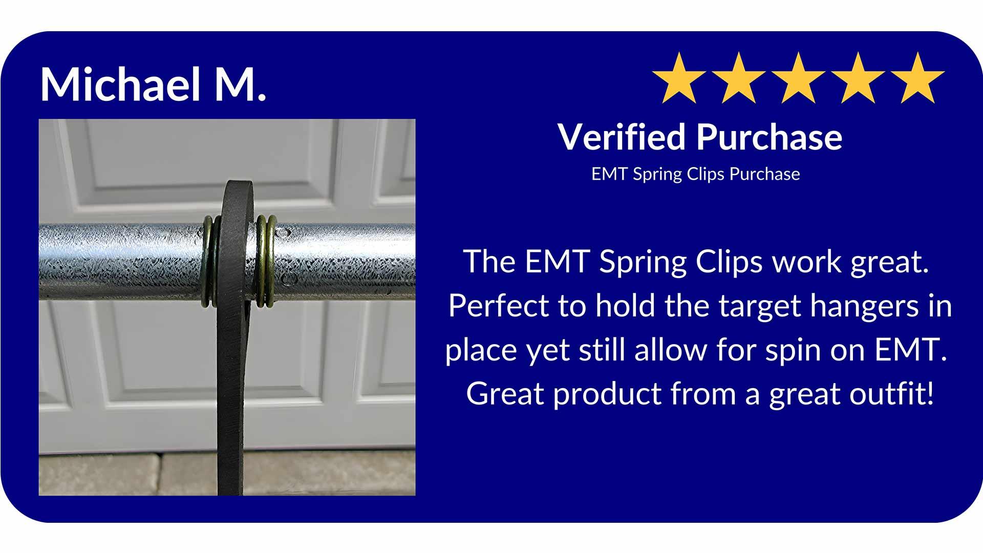 Metal Spring Clamp For EMT 🎯