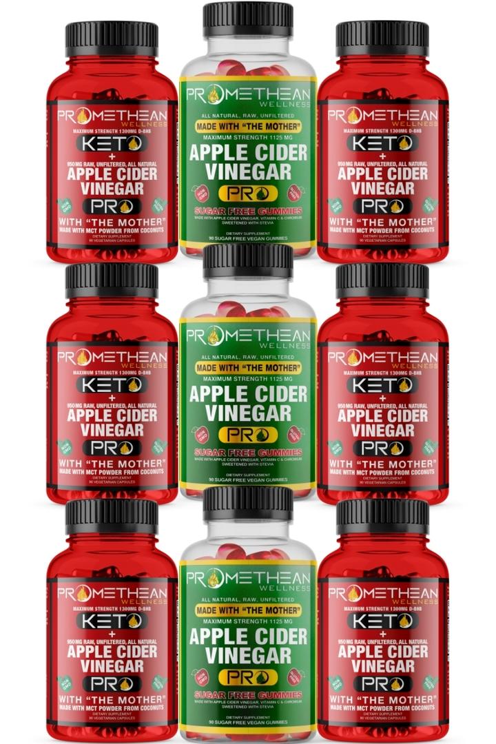 Sugar Free Apple Cider Vinegar Keto and Intermittent Fasting Stack