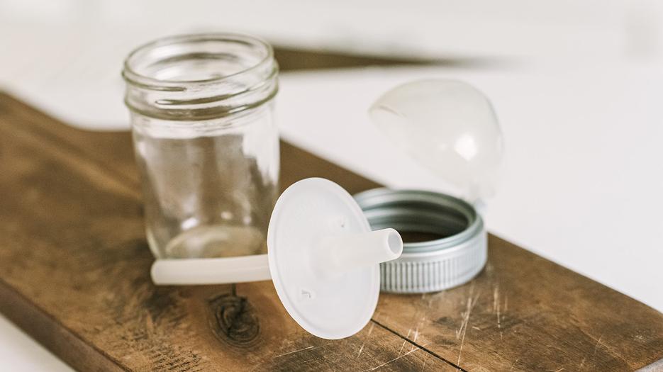 Straw Top 2-Pack | BPA-Free Products | Mason Bottle