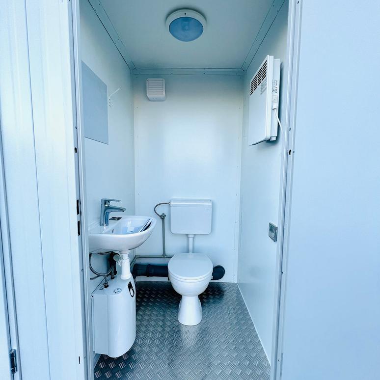 Double Toilet Block | Male Female WC | 8x5 Ft | NEW Portable Containex